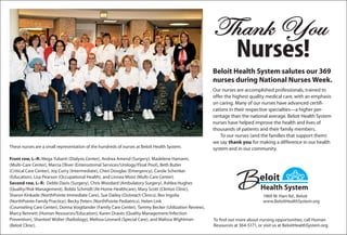 Beloit Health System Salutes Are all Nurses | PPT