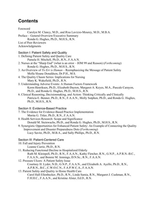 patient safety and quality | PDF