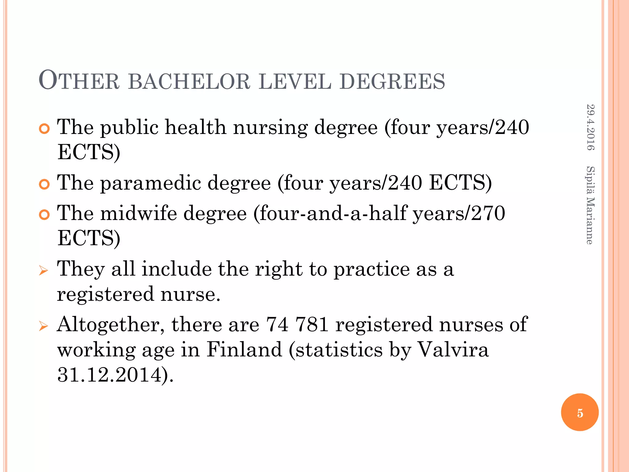 Nurses in Finnish health care system | PDF