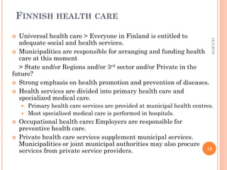 Nurses in Finnish health care system | PDF
