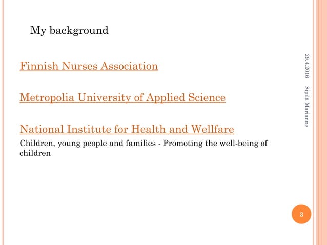 Nurses in Finnish health care system | PPT