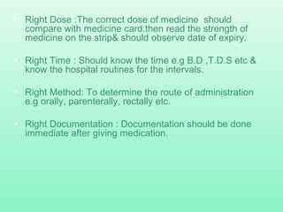 Nurses responsibility administering medicine | PPT