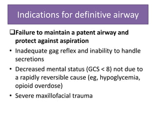 Nurses role in airway management | PPTX
