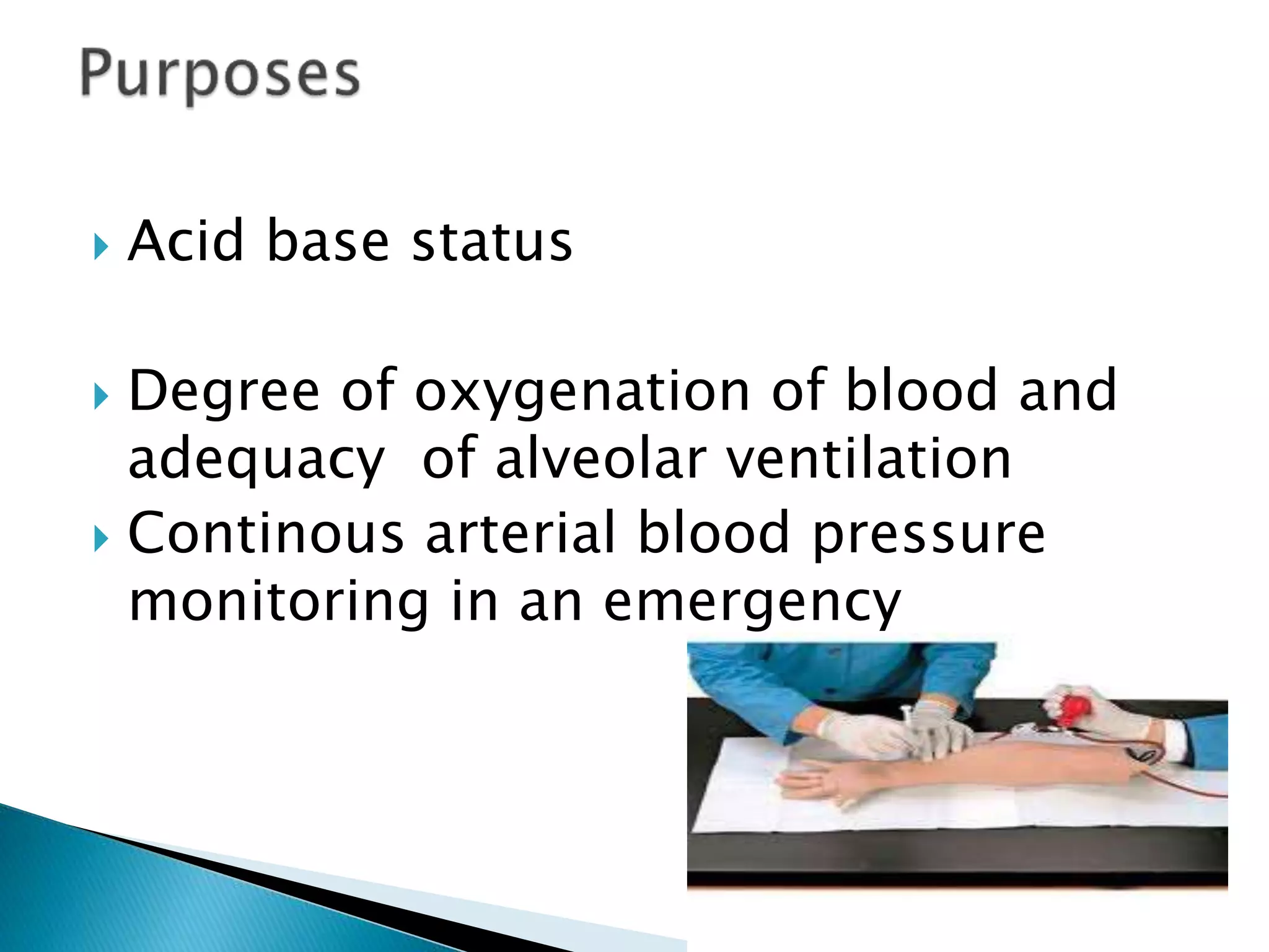 Nurses role in arterial puncture and abg analysis | PPTX