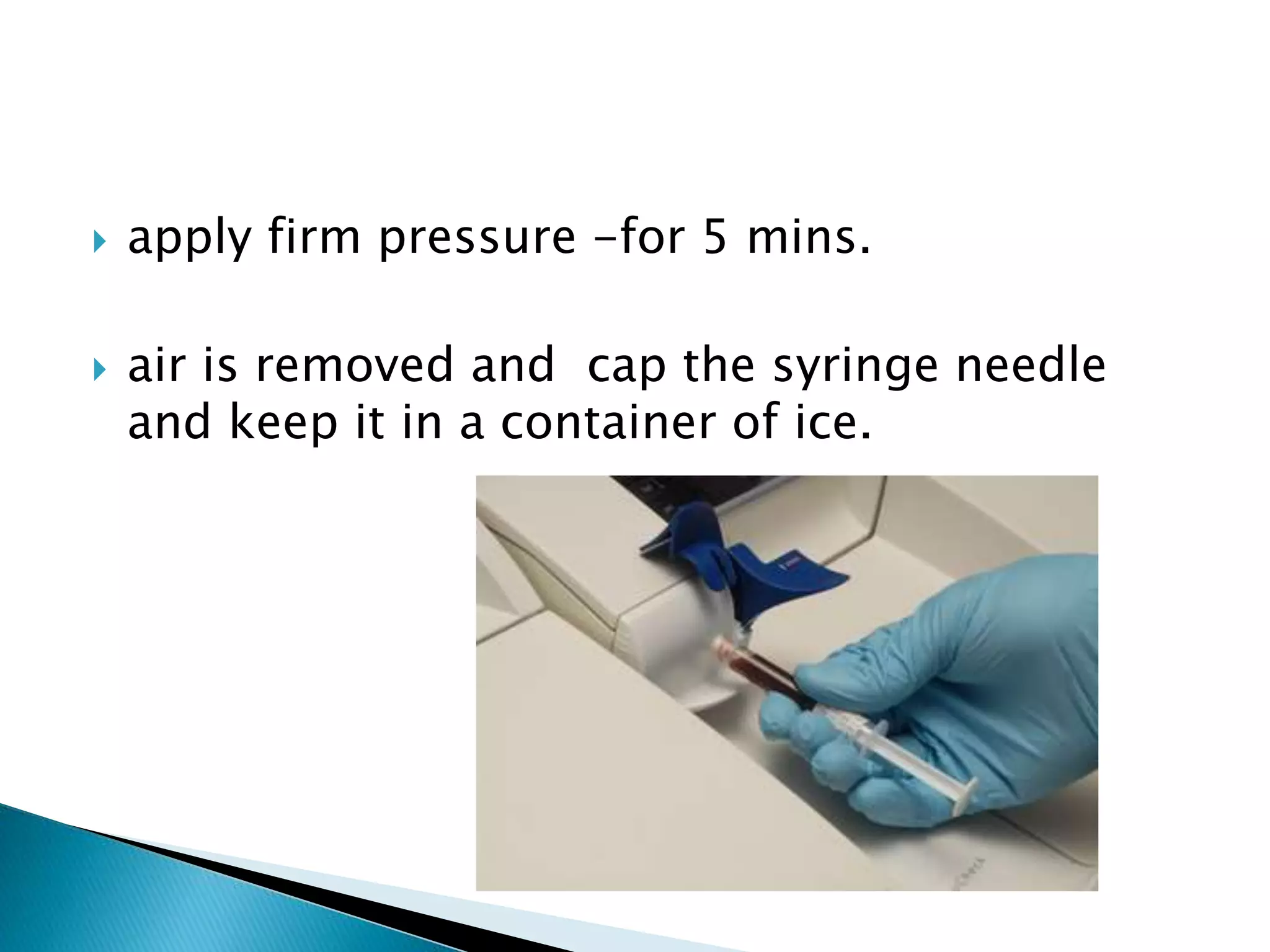 Nurses role in arterial puncture and abg analysis | PPTX