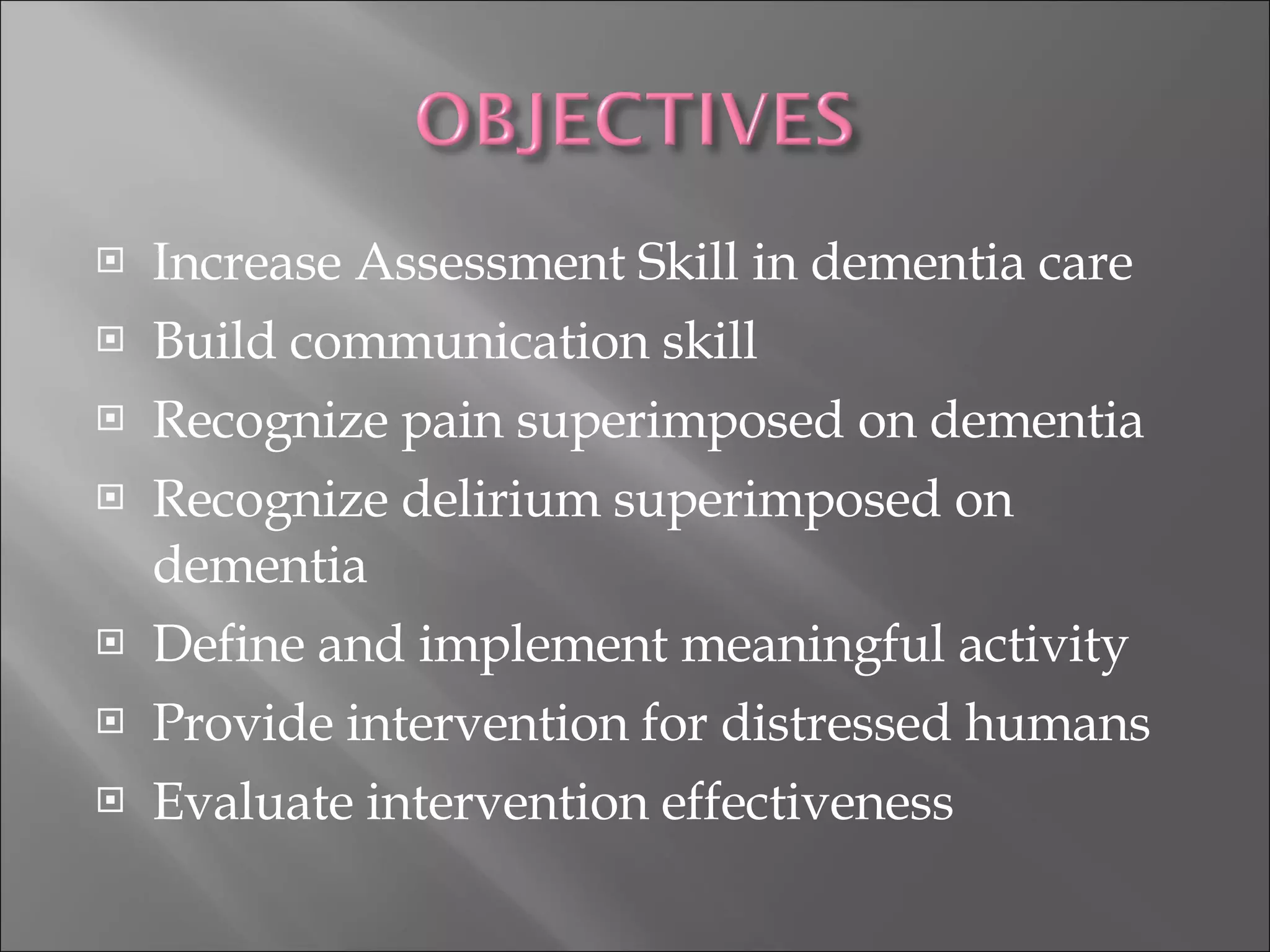 Dementia Care Nurses Teaching Ppt | PPT