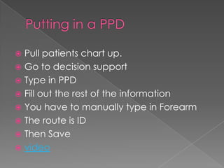 Nurses use of amazing charts | PPTX