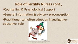 Nurses Webinar - Role of Fertility Nurse | PPT