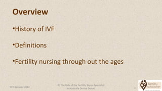 Nurses Webinar - Role of Fertility Nurse | PPT
