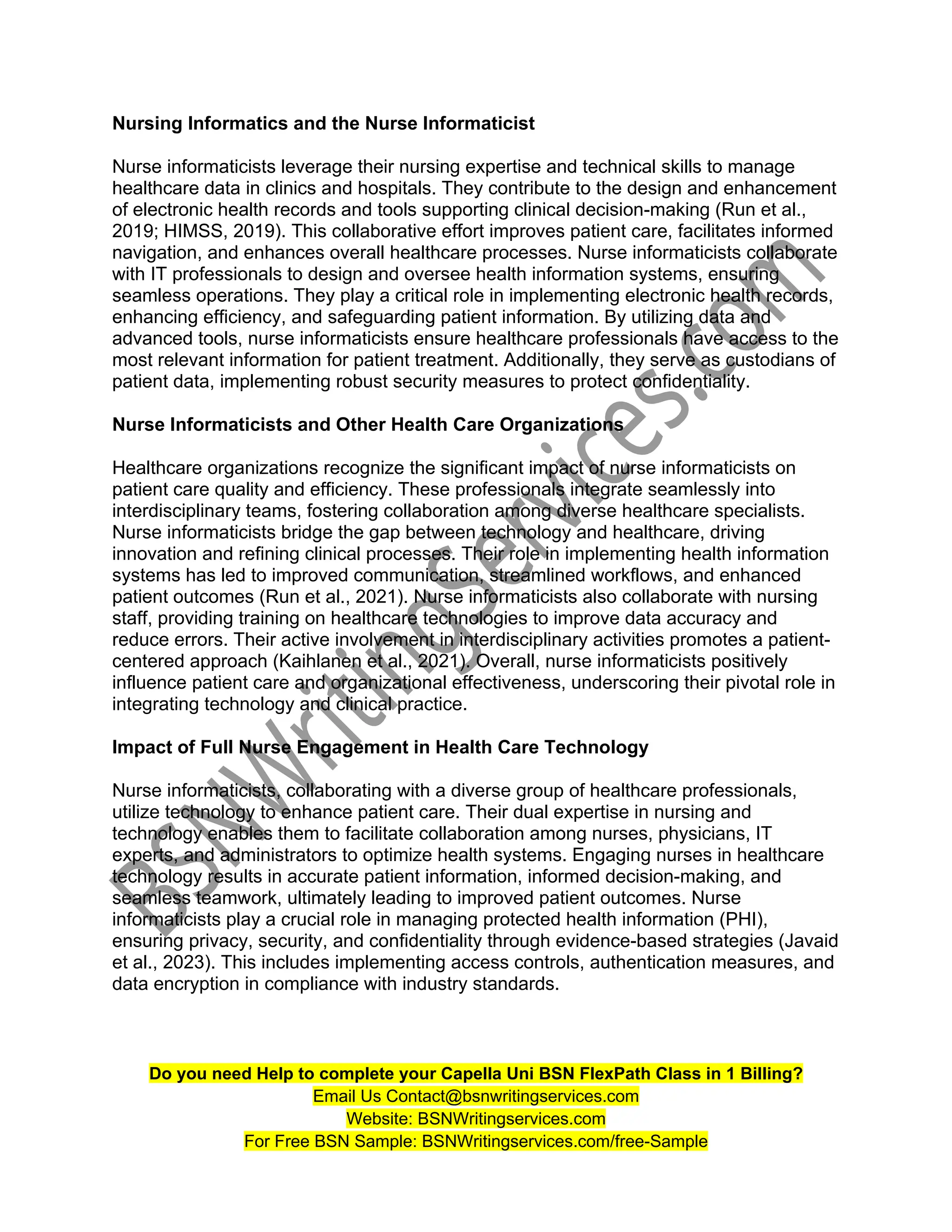 NURS FPX 4040 assessment 1 nursing informatics in health care.docx