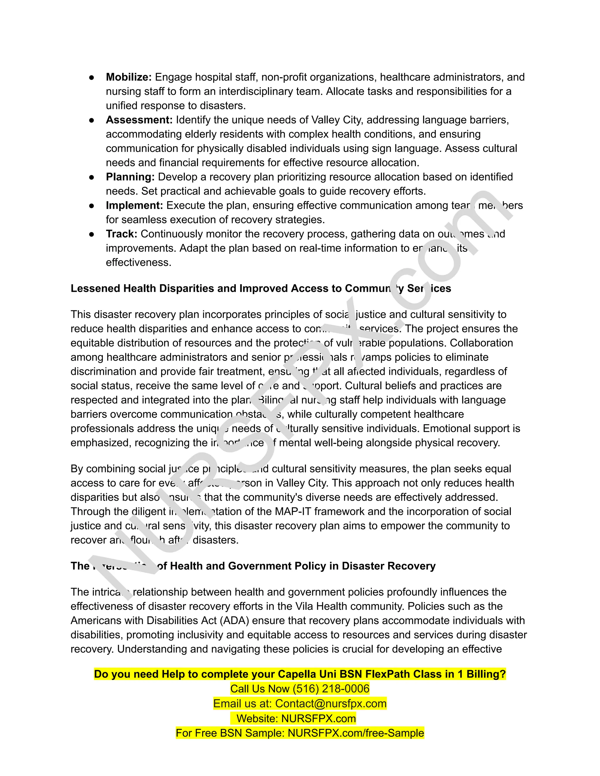 nurs fpx 4060 assessment 3 disaster recovery plan.pdf