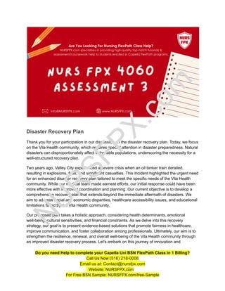nurs fpx 4060 assessment 3 disaster recovery plan.pdf