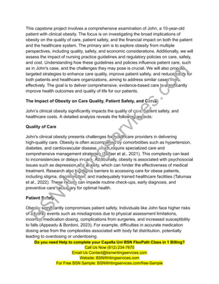 nurs fpx 4900 assessment 2 assessing the problem quality safety and ...