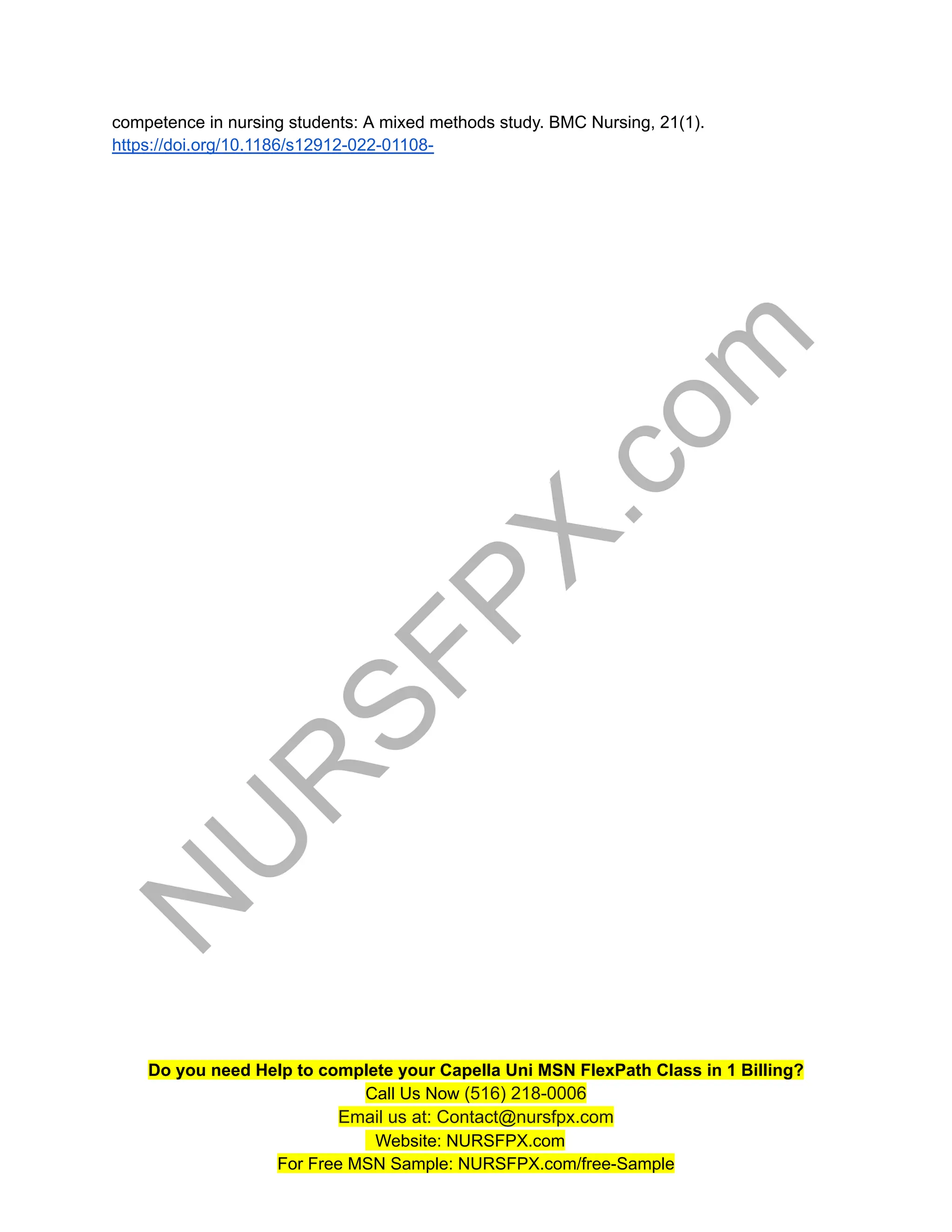 NURS FPX 6030 Assessment 5 Evaluation Plan Design.pdf