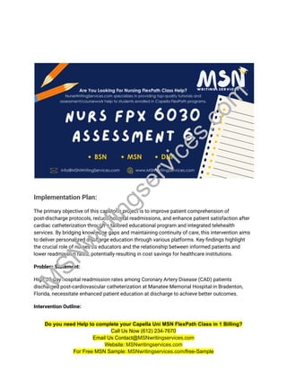 NURS FPX 6030 Assessment 6 Final Project Submission.pdf