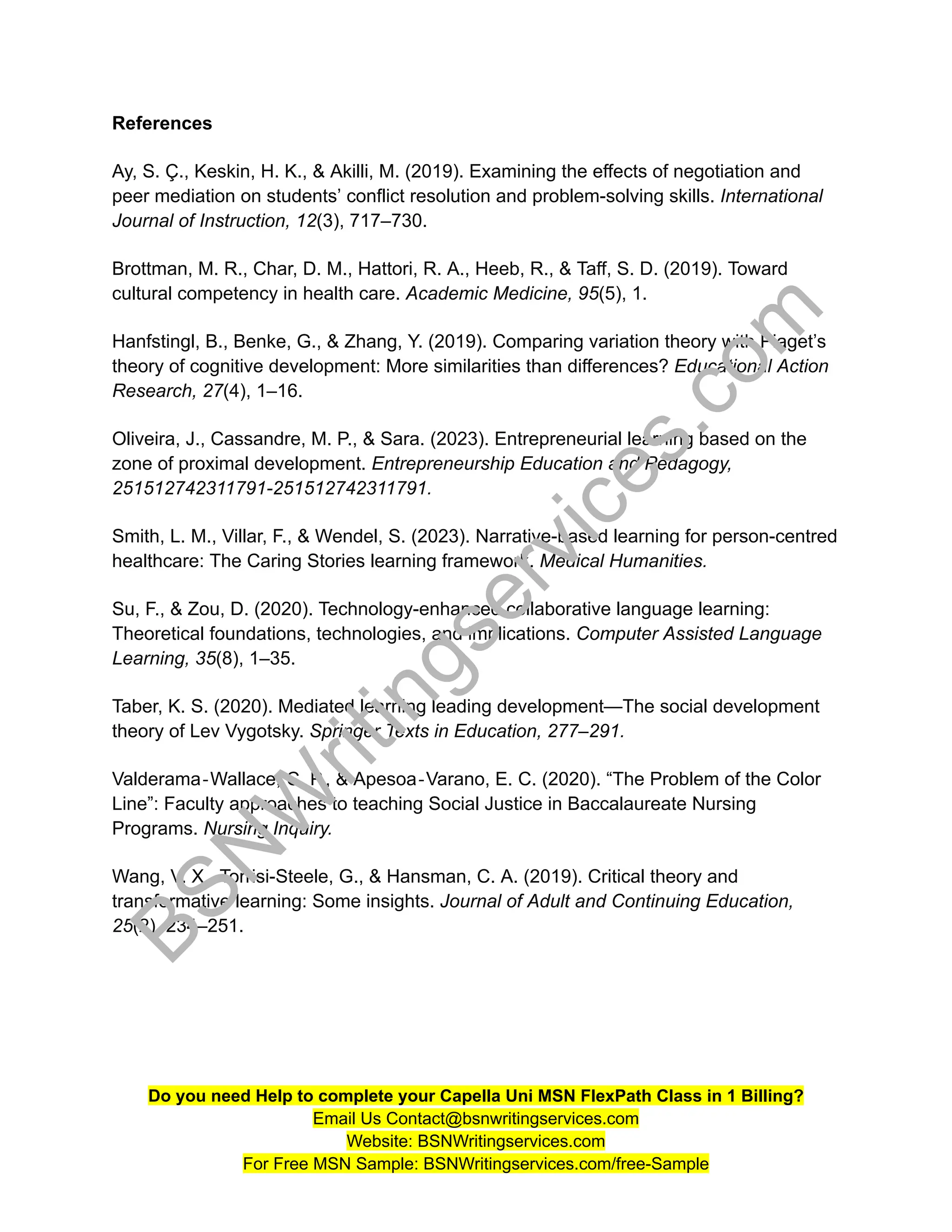 NURS FPX 6105 Assessment 1 Learning Theories and Diversity.pdf | Educational Assessment | Education