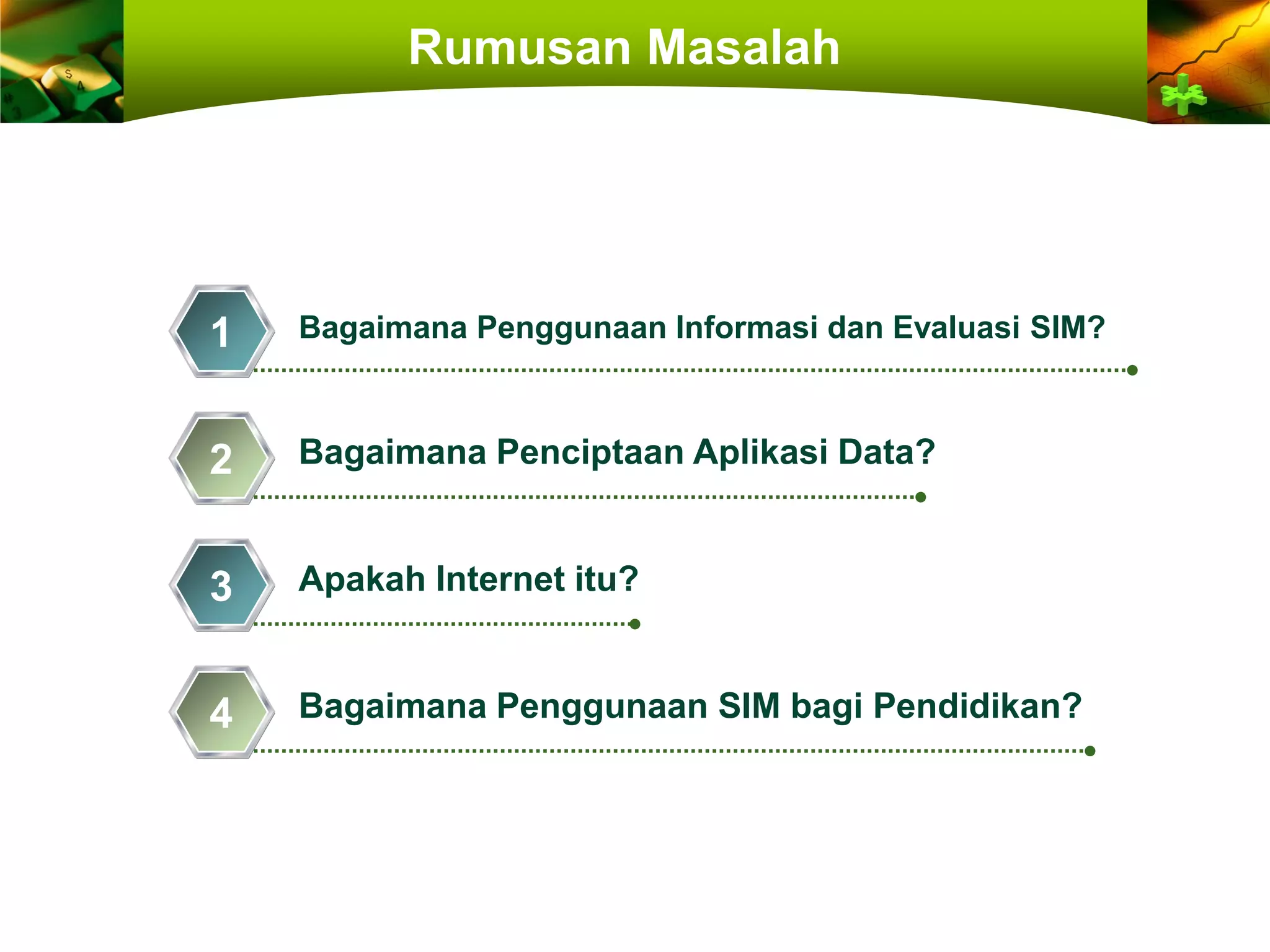 SIM bagi Pendidikan | PDF