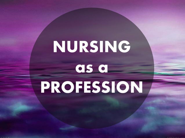 Definition and Criteria of a Profession | PPTX