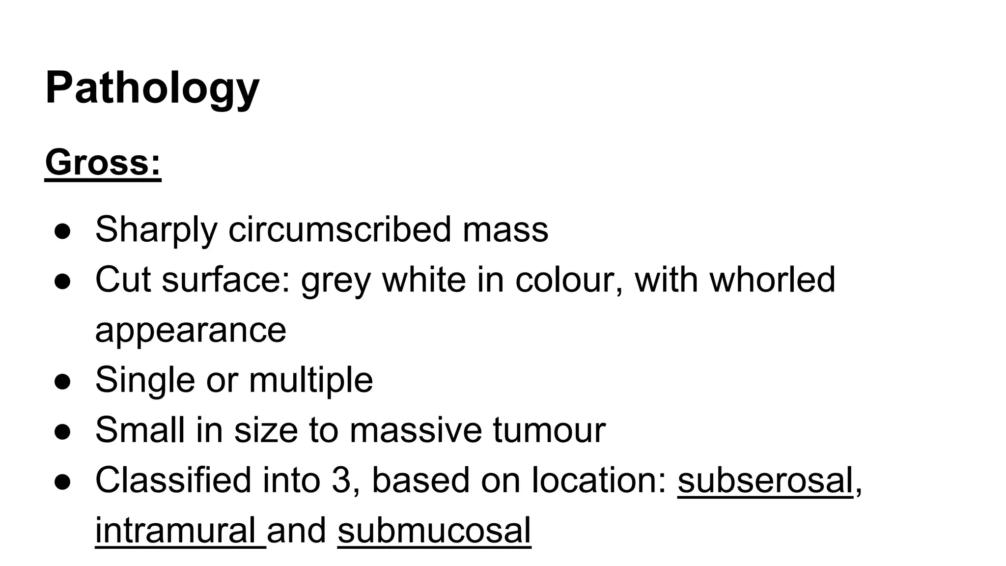 Female genital system: Fibroid, cervical cancer, endometrial cancer ...