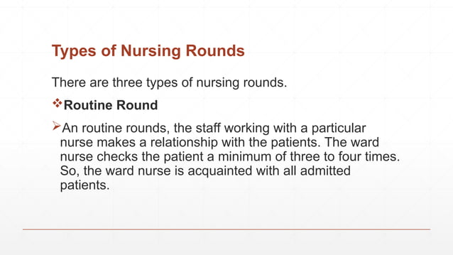 Clinical Nursing Round OR Nursing Round.pptx
