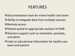 Nursing emr power point | PPTX