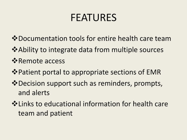 Nursing emr power point | PPTX