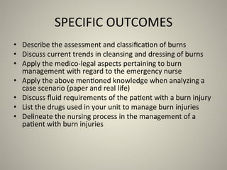 GEMC - Burn Emergencies - for Nurses | PPT