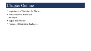 NURSING-INFORMATICS-Chapter-8-Statistical-Packages.ppt