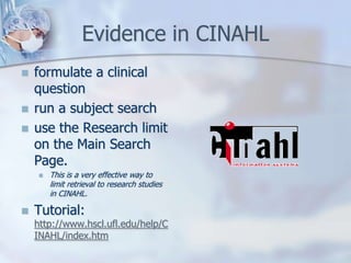 Nursing Research Resources | PPT