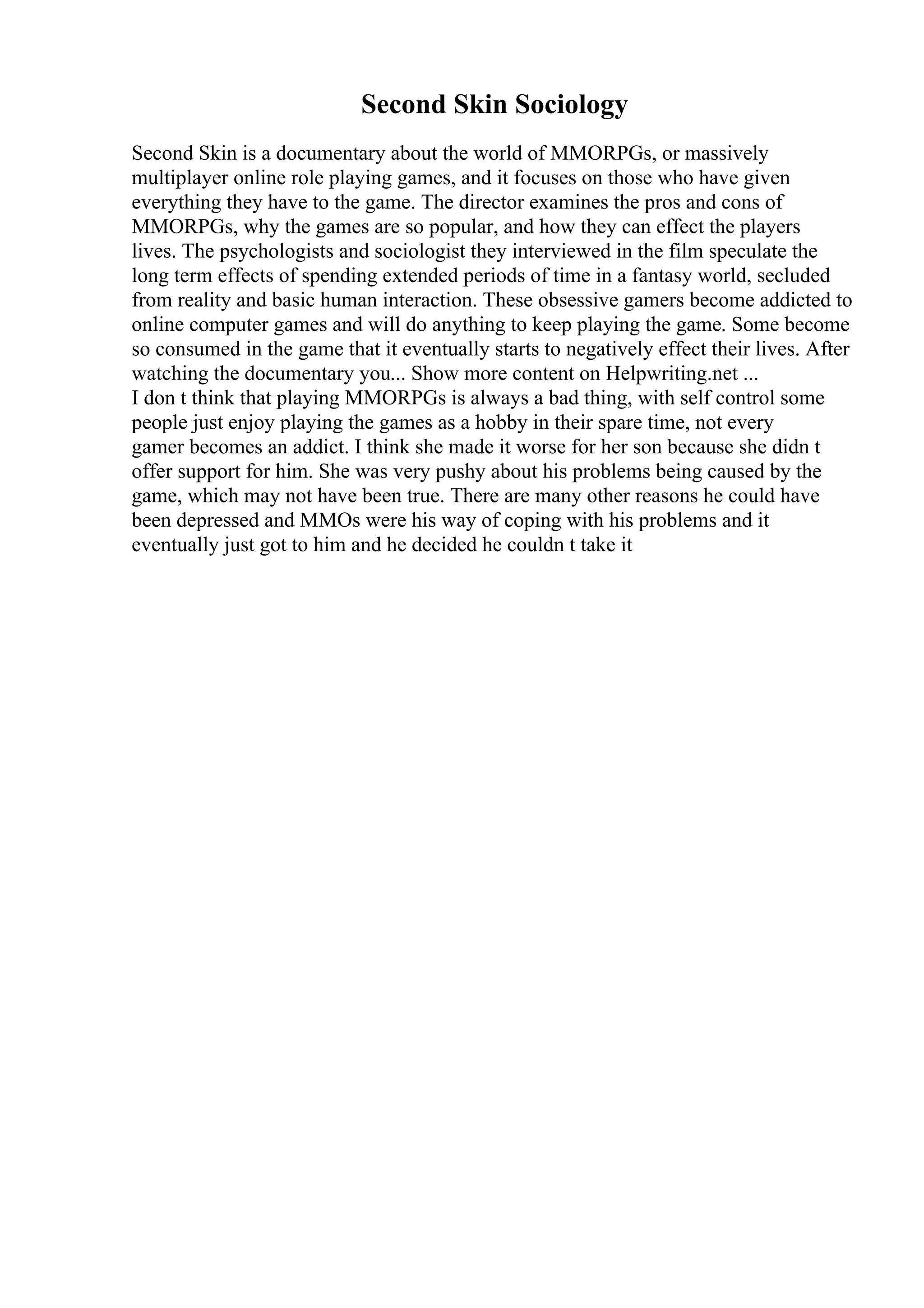 Nursing Admission Essay Examples | PDF