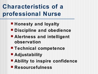 Nursing as a profession | PPT