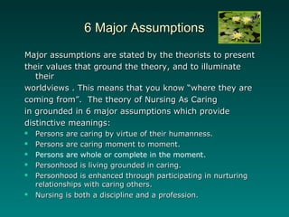 Nursing As Caring revised 2013 | PPT
