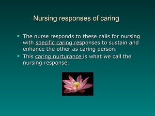 Nursing As Caring 2009 (Revised 2013) | PPT