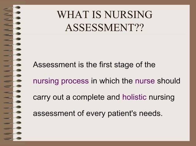 Nursing assessment | PPT