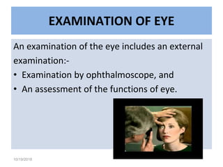 Nursing assessment and assessment of eye | PDF