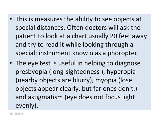 Nursing assessment and assessment of eye | PDF