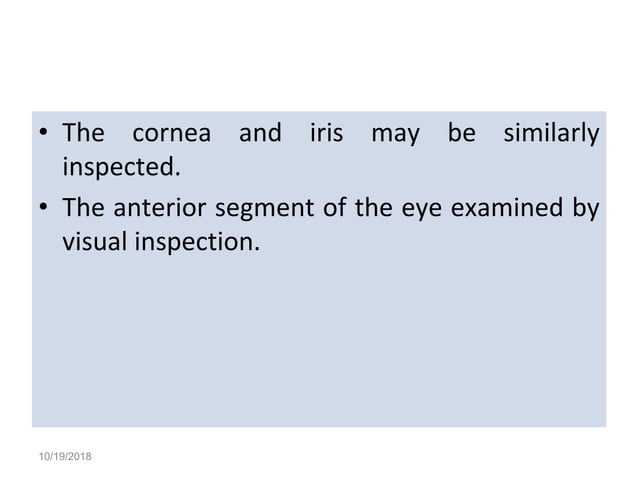 Nursing assessment and assessment of eye | PDF