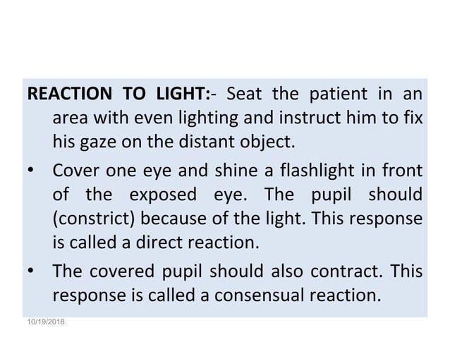 Nursing assessment and assessment of eye | PDF