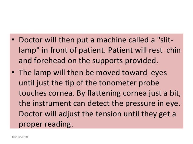 Nursing assessment and assessment of eye