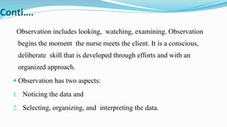 Nursing assessment | PPTX