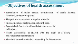 Nursing assessment | PPTX