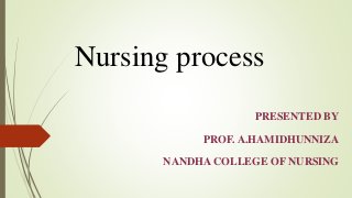 Nursing assessment | PDF