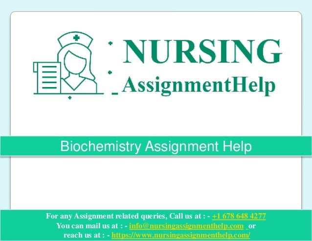 Biochemistry Assignment Help | PPT