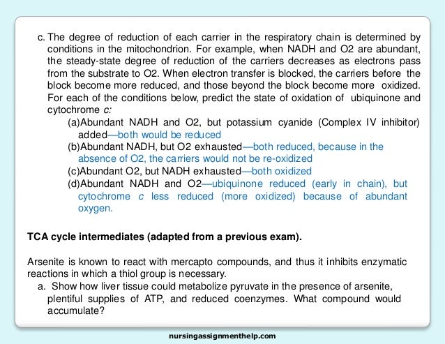 Biochemistry Assignment Help | PPT