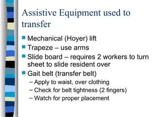 Nursing assistant body mechanics 1 | PPT