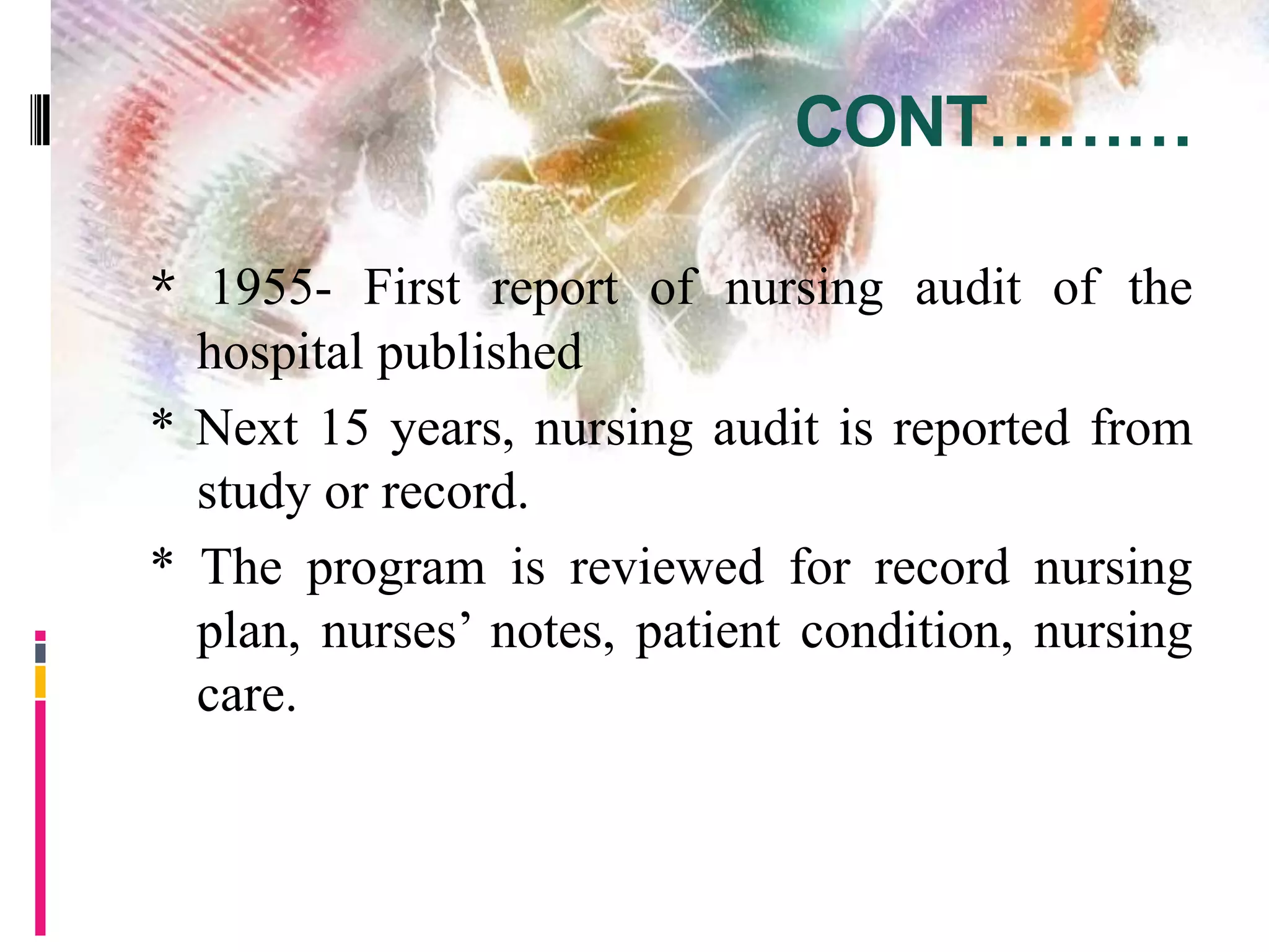Nursing audit | PPTX