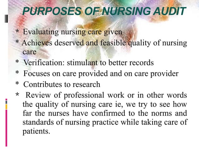 Nursing audit | PPTX | Parenting Babies and Toddlers | Parenting