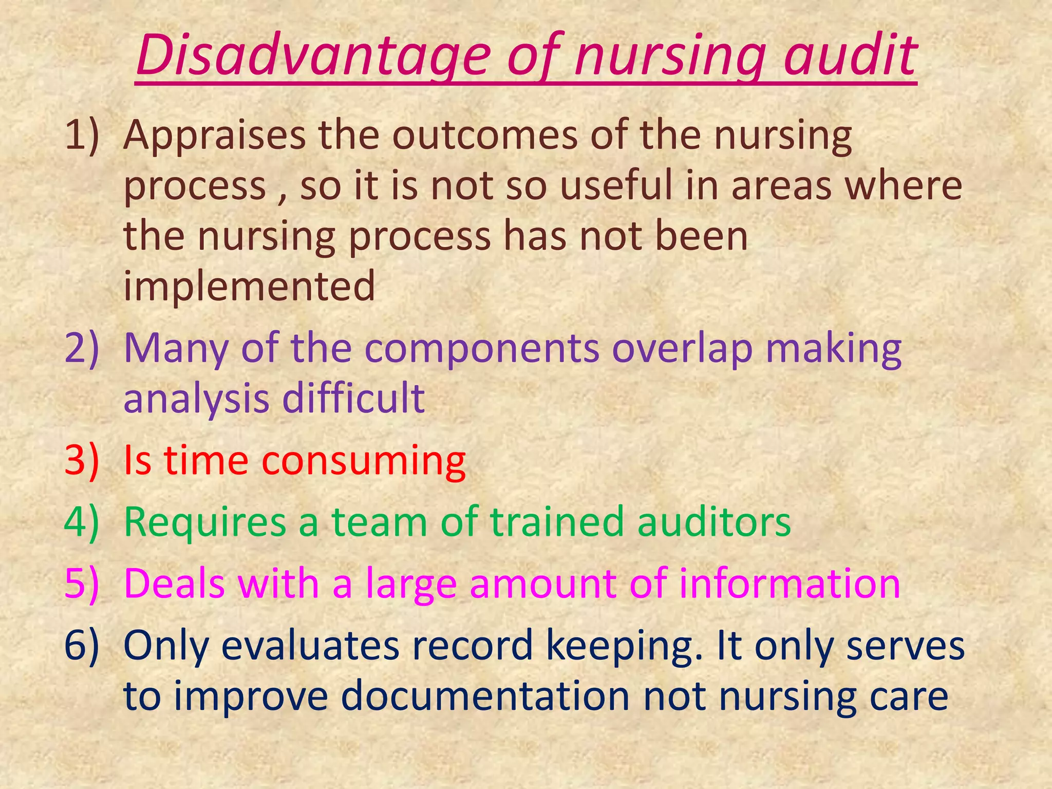 Nursing audit | PPTX