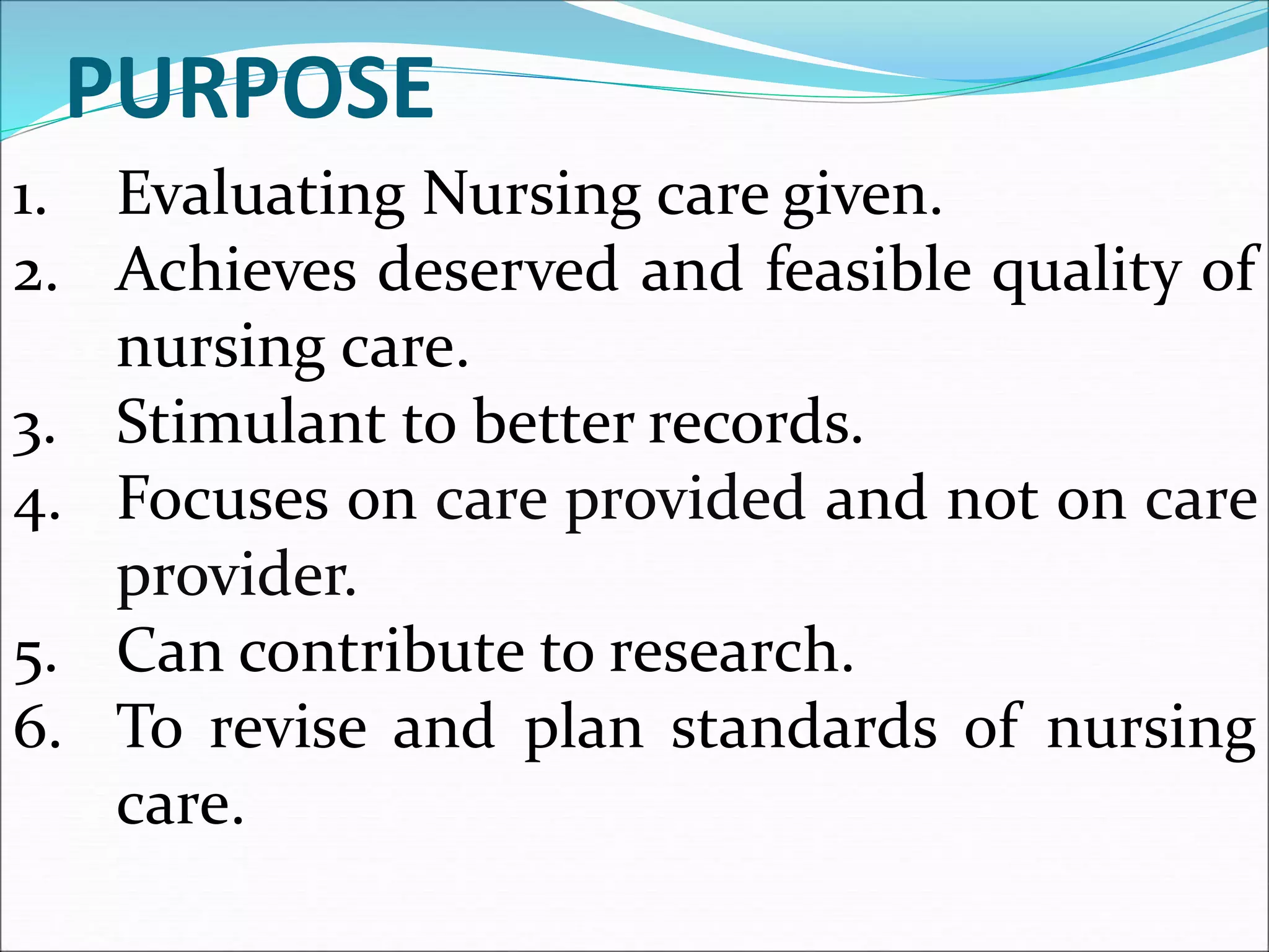 Nursing audit | PDF