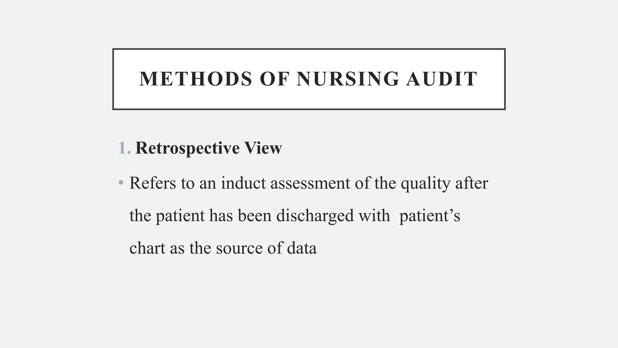 nursing audit.ppt